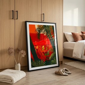 Neobara (Barbora Srp Žižková) | Bangkok Rám: Černý, Velikost: 60 x 40 cm