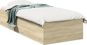 vidaXL Rám postele 75 x 190 cm kompozitní dřevo [841987] Barva: dub sonoma