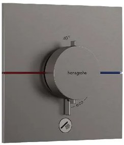 Hansgrohe ShowerSelect Comfort - Termostatická baterie pod omítku, kartáčovaný černý chrom 15575340