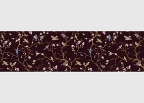 Samolepící bordura na zeď Zpěv Stromů | 5 m x 13.8 cm | DWB8259