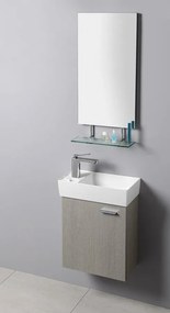 Sapho, WEGA zrcadlo 500x800mm, s policí, 60092-5