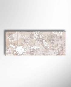 Malvis ® Obraz Kontury rostlin v japonském stylu ROZMĚR (šířka x výška): jednodílný obdélník 150x60 cm