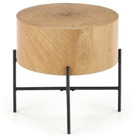 Konferenční stolek Brooklyn S, dub / černá