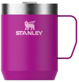 Růžový termo hrnek z nerezové oceli 230 ml Stay-Hot Camp Mug Violet Blossom – Stanley