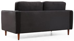 Designová sedačka Jarmaine 175 cm černá