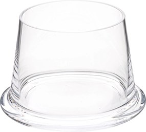 Skleněná dóza na sladkosti, 400 ml - transparentní