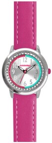 Růžové třpytivé dívčí hodinky se kamínky CLOCKODILE SPARKLE CWG5073 POSLEDNÍ KS STAŇKOV