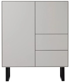 Světle šedá vysoká komoda 91x111 cm Edge by Hammel – Hammel Furniture