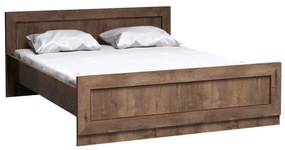 Manželská postel 160 cm Titanus 20 (dub lefkas). 1055529