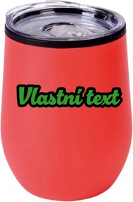 Personalizovaný termohrnek "BOWL" s vlastním textem s obrysem