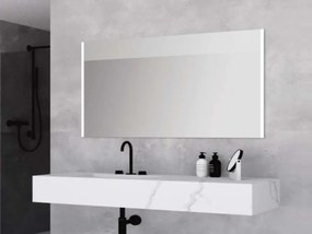 FURNIKA Koupelnové zrcadlo - SP2, 100x65 cm, LED osvětlení