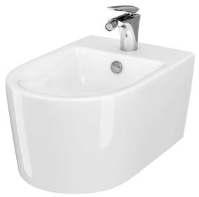 Cersanit Inverto - Závěsný bidet, otvor pro baterii, bílá K671-002