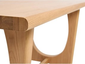 Rozkládací jídelní stůl v dekoru dubu 95x180 cm Flow – Unique Furniture