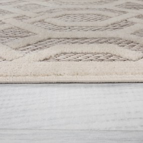 Flair Rugs koberce Kusový koberec Piatto Mataro Natural – na ven i na doma Rozměry koberců: 66x230