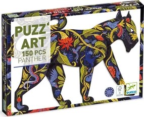 DJECO Obrysové puzzle Panter / 150 dílků / 62x46,5 cm