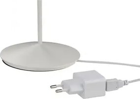 ab+ by Abert Logo bílá / Stolní lampa / LED / 2.2W / 230 lm / Li-Ion /