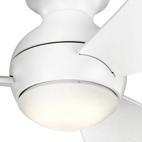 Kichler KLF-SOLA-34-WHT-LED Stmívatelný stropní ventilátor SOLA 10W/230V IP23+DO