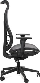 Kancelářská ergonomická židle Sego HARMONY — síť, černá Sego
