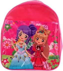Orion Dětský batoh růžová / Textil / 1 kapsa na zip / 23 x 27 x 8 cm