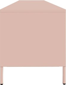 TV skříňka růžová 202 x 39 x 43,5 cm ocel válcovaná za studena 3307150