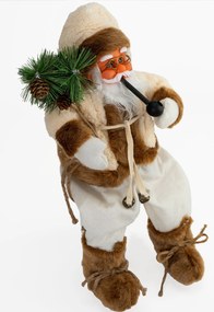 Tutumi, vánoční figurka Santa Clause 44 cm 301252, bílá-hnědá-zelená, CHR-08901