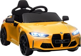 Dětské elektroauto AIYAPLAY 12V s dálkovým ovládáním 2.4G, zavěšením, měkkým startem, MP3, USB, LED světly, klaksonem, rychlostí 3-5 km/h, pro děti 3…