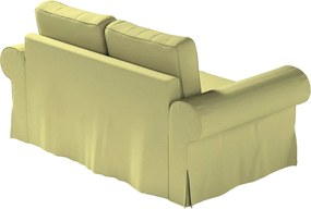 Potah na pohovku IKEA Backabro 2-místná, rozkládací barva zelená látka lesklé, sametová