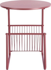 Kovový kulatý odkládací stolek ø 40 cm Riqueza Revista – Leitmotiv