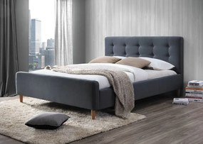Casarredo - Komfort nábytek Čalouněná postel PINKO 160x200, šedá