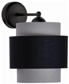 Nástěnná lampa 1xE27/60W/230V šedá