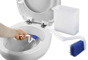 Úhlový kartáč na čištění toalety