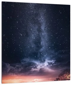 Obraz oblohy s hvězdami (30x30 cm)