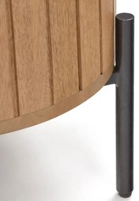 Dřevěný noční stolek Kave Home Licia 55 x 55 cm