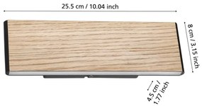 Eglo 390127 - LED Nástěnné svítidlo CLIMENE 2xLED/4,2W/230V 3000K dub