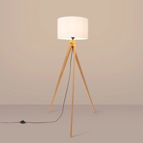 Sollux Lighting Stojací lampa NATT bílá