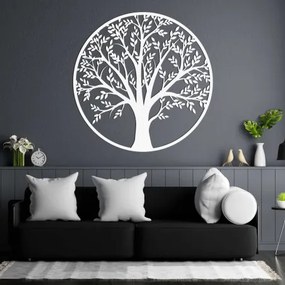 Dřevěný Strom života v kruhu | Elegantní dekorace na zeď | SENTOP PR0217