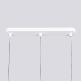 Sollux Lighting Závěsné svítidlo LIRO 3L bílé