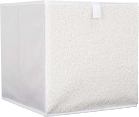 Úložný textilní box SOFT CUBE 30 cm bílý