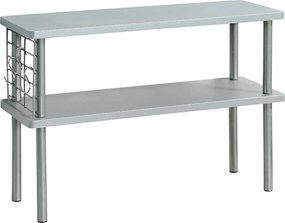 Kuchyňská police na koření a nádobí, 2 úrovně, šedá, Kesper