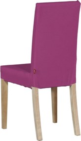 Potah na židli IKEA  Harry, krátký barva růžová látka pletený vzor