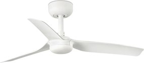 FARO 33820 MINI PUNT S stropní ventilátor, bílá s DC motorem - FARO