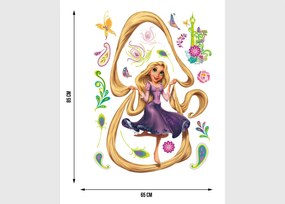 Dětská samolepka na zeď Disney Locika | 65 x 85 cm | DDK863
