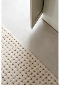 Slonovinový pratelný/ručně tkaný vlněný koberec 140x200 cm Unexpected Wool – Lorena Canals