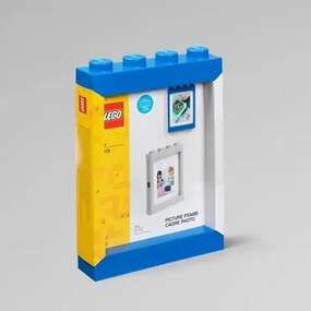 LEGO® fotorámeček - modrá / 192 x 268 x 47 mm