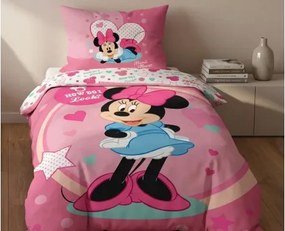 Dětské povlečení Minnie Sweet like me, růžové