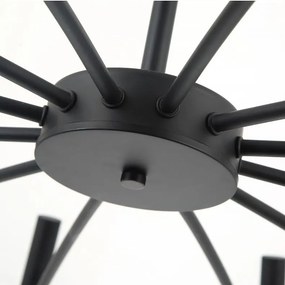 Toolight Toolight, stropní lampa 15xG9 APP1196-15CP, černá, OSW-40113