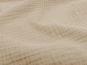 Biante Mušelínový povlak na polštář MSN-009 Béžový 35 x 45 cm