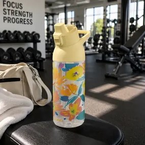 Quokka Swift 785 ml villa este / Láhev na vodu / S pítkem / Ecozen