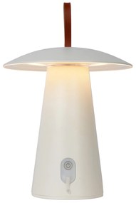 LUCIDE Dona White stolní venkovní LED lampa, IP54