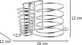 Držák na fén CLASSIC, 2 v 1, WENKO
